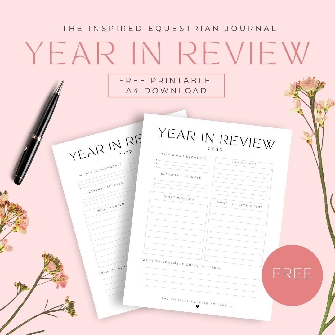 FREE PRINTABLES – Inspired Equestrian Planners + Journal | Inspired ...
